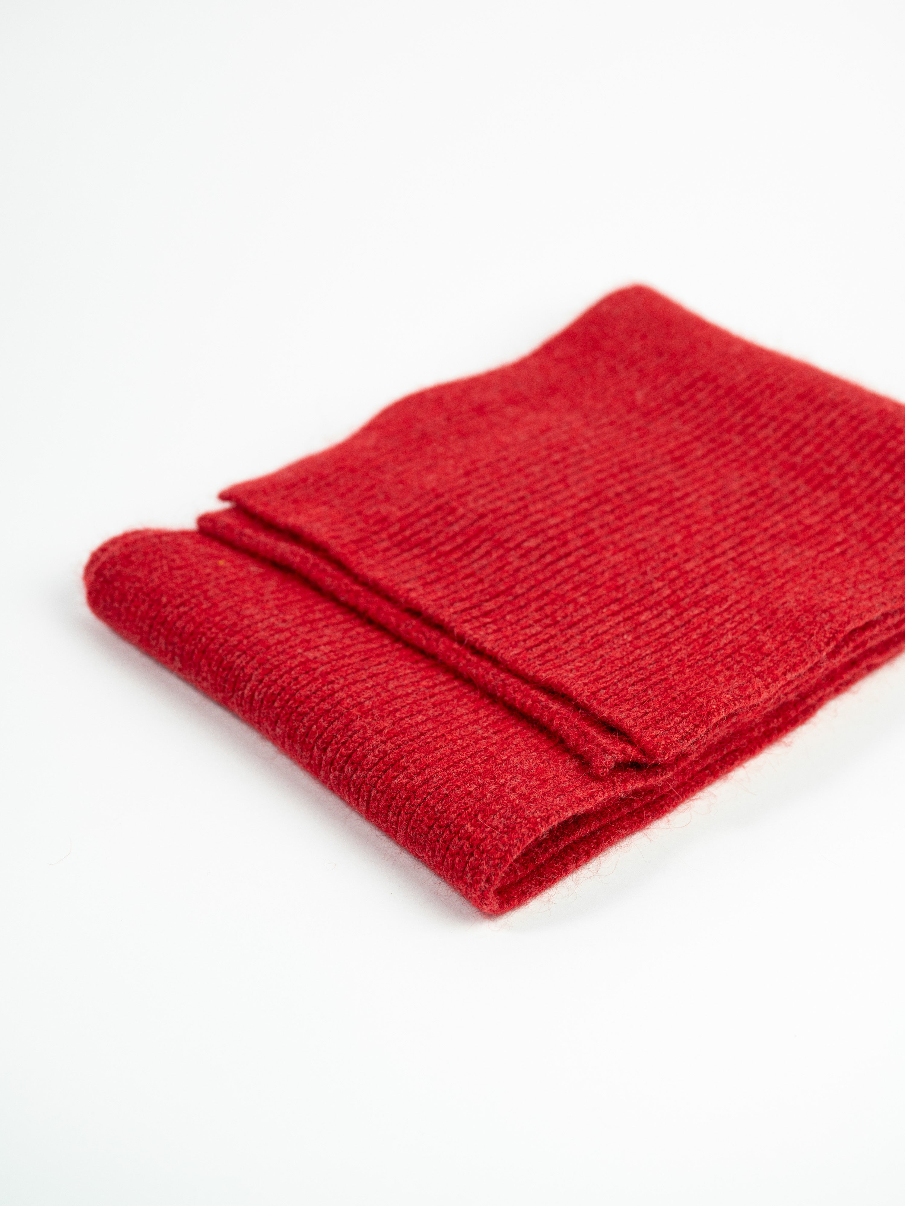 Écharpe Classique Poppy Mix en laine et angora | L'HIVER